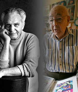 Jack Kirby and Joe Simon - JewishContributions.com